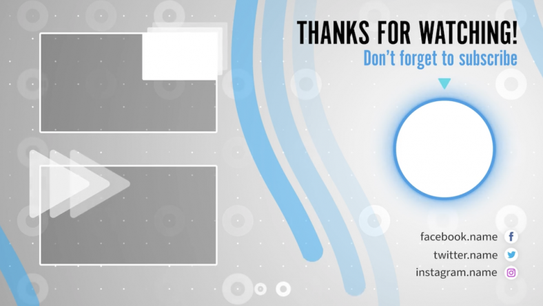 12 templates vidéo gratuits à utiliser dans vos projets