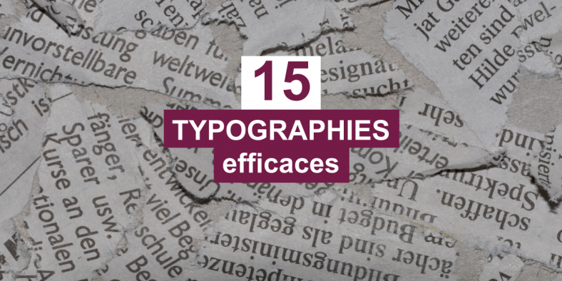 15 typographies efficaces et gratuites - Blog Tuto.com