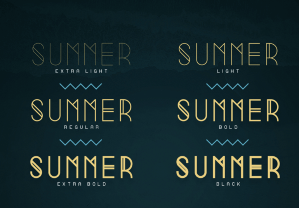 15 typographies gratuites qui sentent l'été - Blog Tuto.com