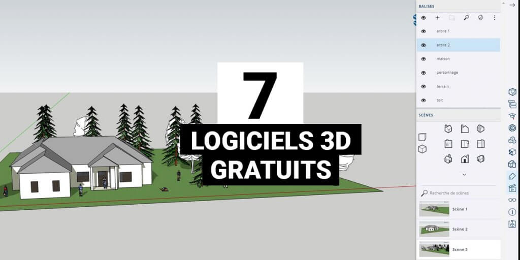 7 logiciels 3D gratuits pour vos réalisations - Blog Tuto.com