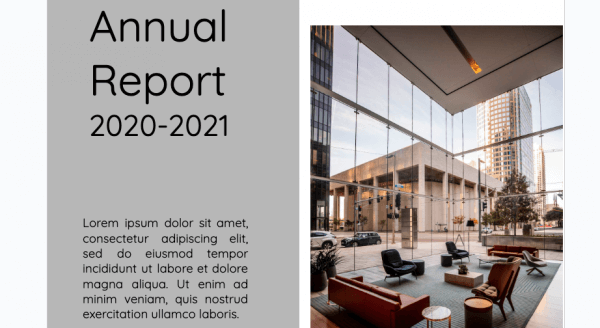 12 Modèles Gratuits de Rapports Annuels - Blog Tuto.com