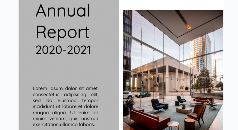 12 Modèles Gratuits de Rapports Annuels - Blog Tuto.com