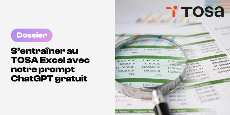 Certification TOSA Excel : test blanc gratuit et ressources pour ...