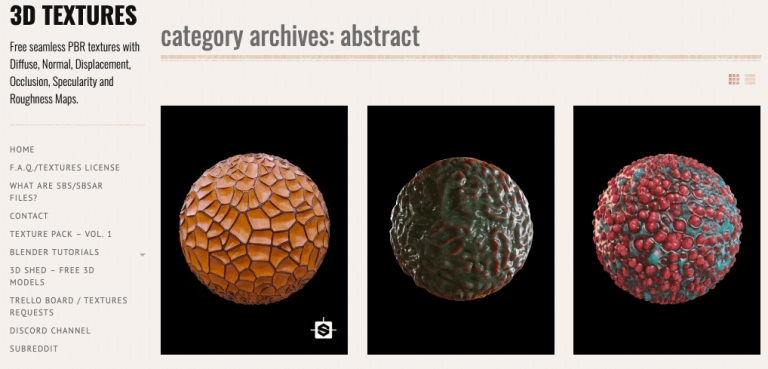 15 sites pour trouver des textures 3D gratuites - Blog Tuto.com