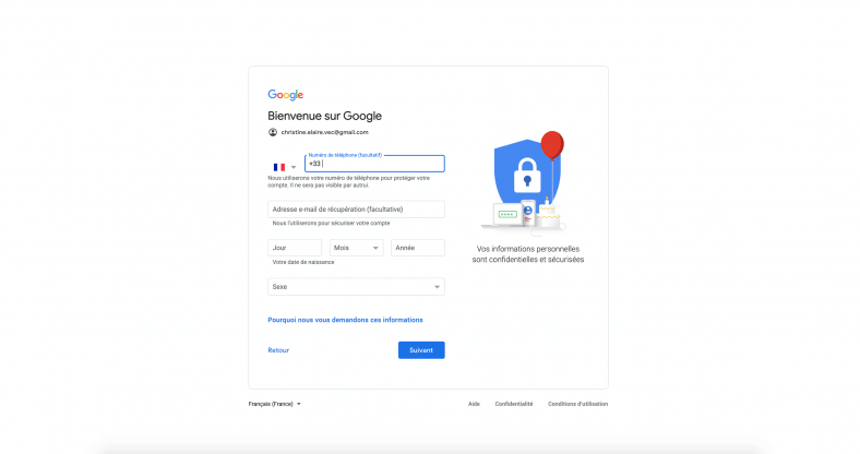 Créer un compte Gmail facilement - Les étapes à suivre