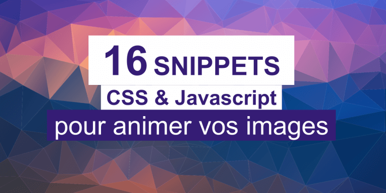 16 Snippets CSS et Javascript gratuits pour animer vos images - Blog ...