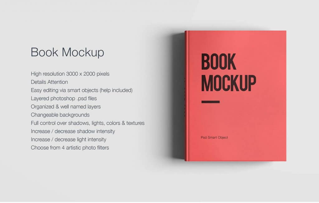 27 mockups PSDs gratuits de livres, magazines et carnets