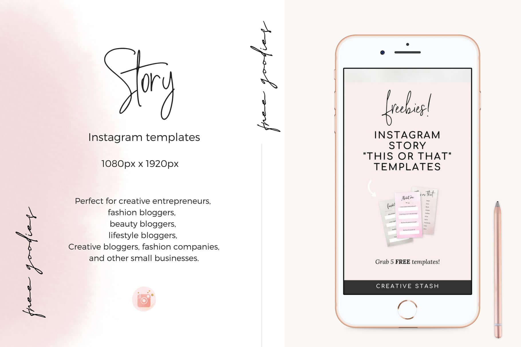 16 Packs De Templates Instagram Gratuits Pour Vos Posts Et Vos Stories