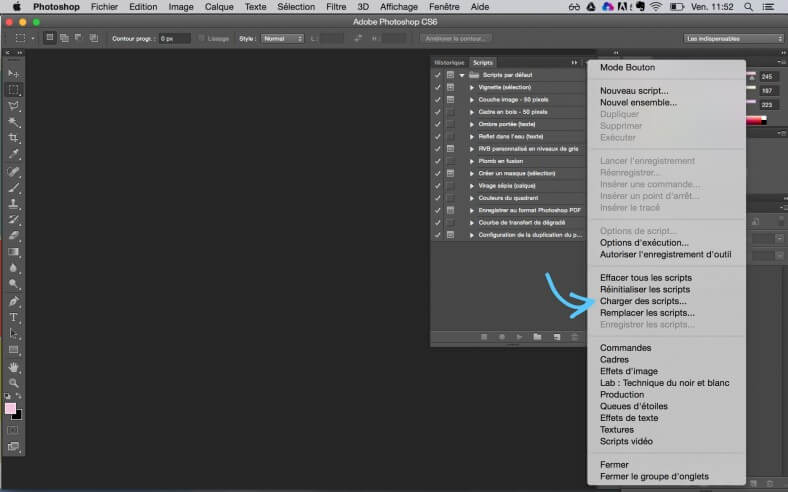 Scripts Photoshop gratuits dont vous ne voudrez plus vous passer