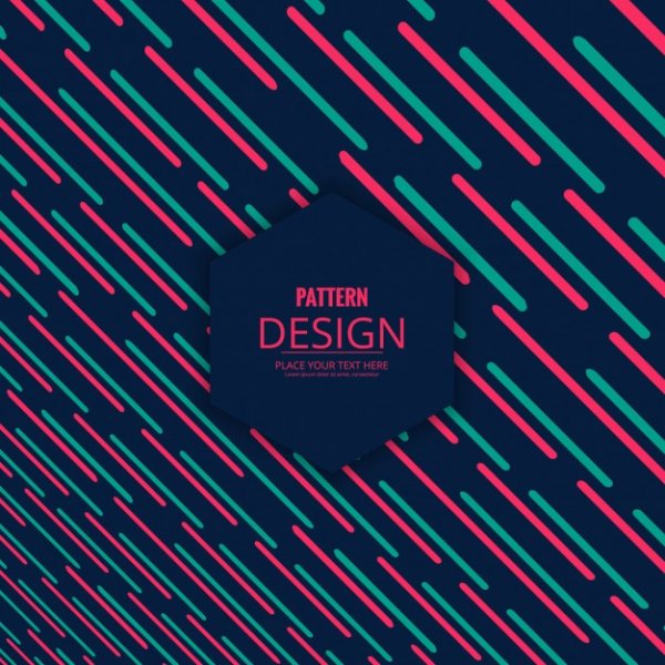 24 motifs géométriques gratuits pour les designers