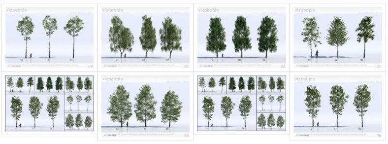 10 packs de modèles 3D gratuits d'arbres pour vos projets (+2 Bonus ...