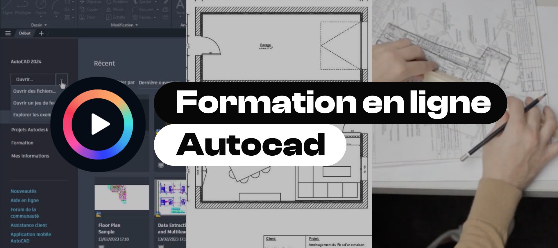 TUTO AUTOCAD , 12 Formations Autocad en vidéo sur TUTO.COM